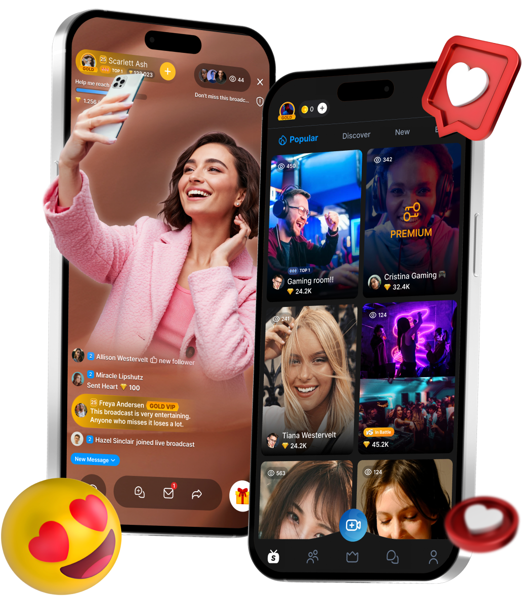 Meet New People and Watch Live Streams